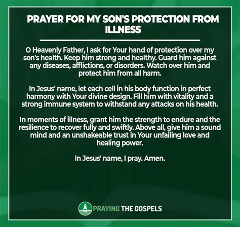 7 Prayers For Protection For My Son With Bible Verses Explaining