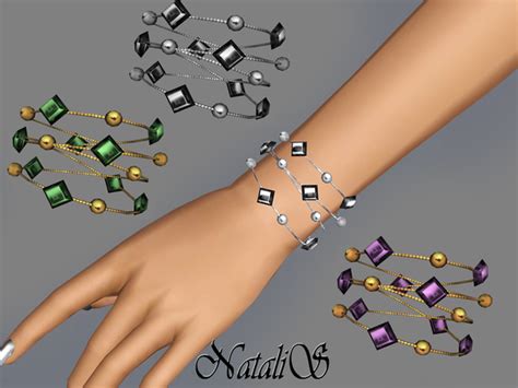 Natalis Ts3 Lariat Necklace With Crystals