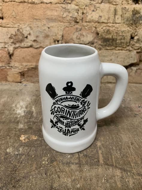 Loja Canecas São Joaquim cod CORINTHIANS CANECA CHOPP CORINTHIANS ML