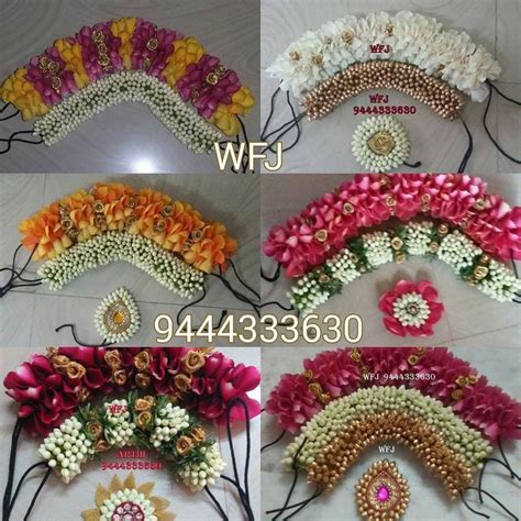 Bridal Flowers For Hair In Indian