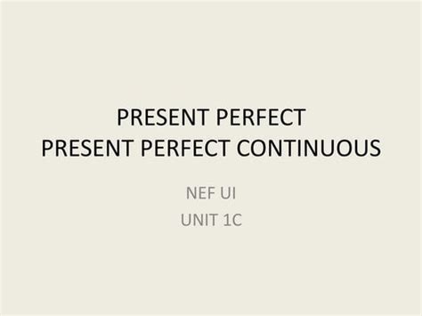 How To Form And When To Use The Past Perfect Ppt