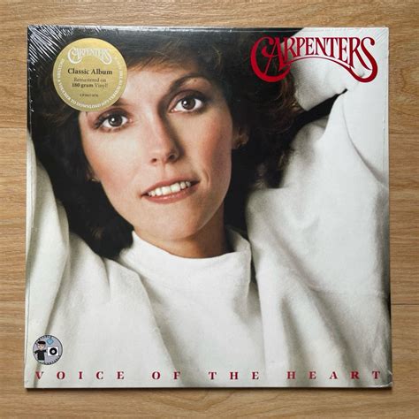 แผนเสยง Carpenters Voice Of The Heart Black Vinyl LP Album Reissue Remastered Eu มอ