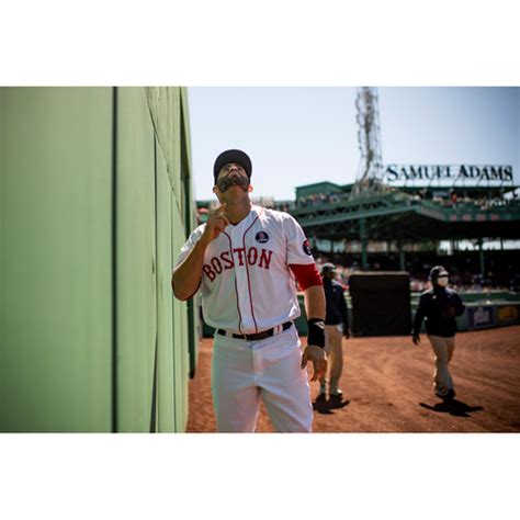 Red Sox Foundation Game Used And Autographed Patriots Day Jersey Jd