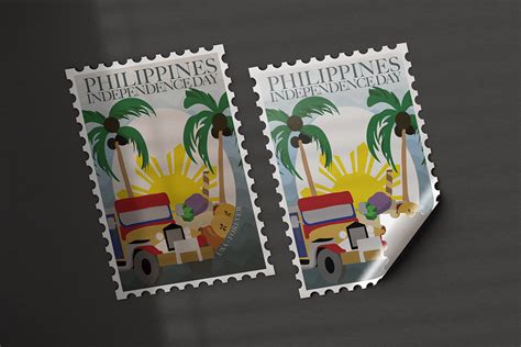 Philippines Postage Stamp Design Behance
