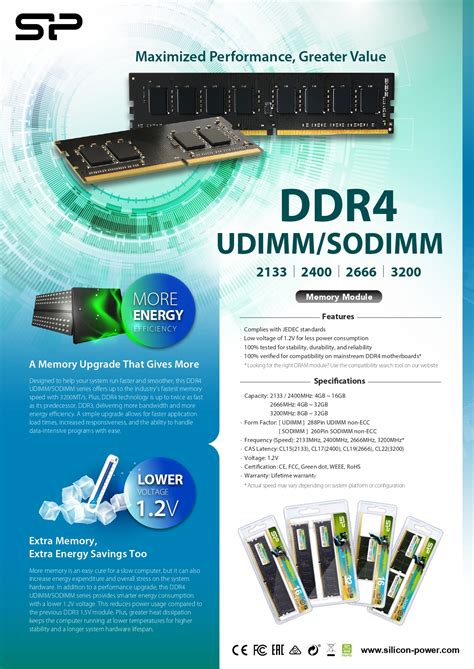 Silicon Power Ddr4 4gb 8gb 16gb 2133 2400 2666 3200mhz Notebook Laptop