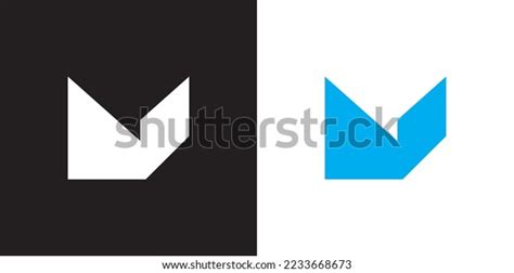 minimal ml logo icon lm letter stock vector royalty free 2233668673 shutterstock