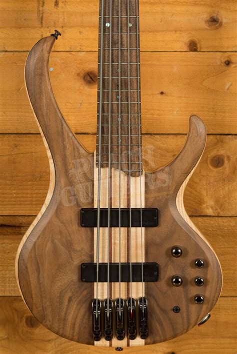 Ibanez Btb 675 Bass Natural Flat 5 String Used