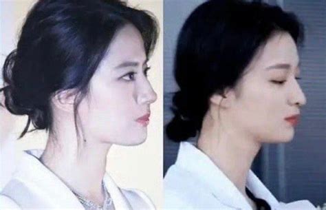 很多人说王楚然像刘亦菲，但一对比侧脸，又没那么像了