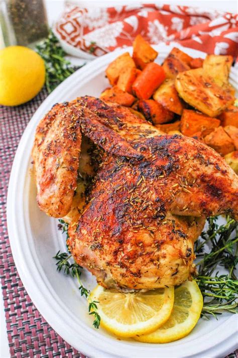 Roast Half Chicken Recipe
