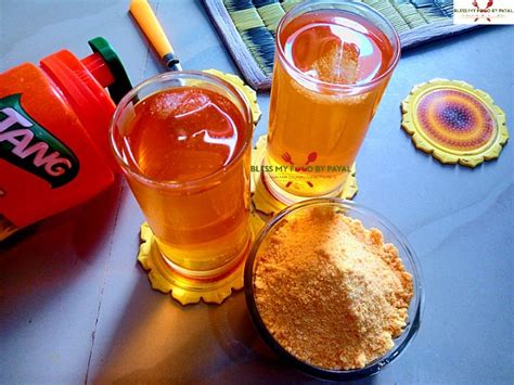 Homemade Tang Powder Recipe Refreshing Orange Drink Mix