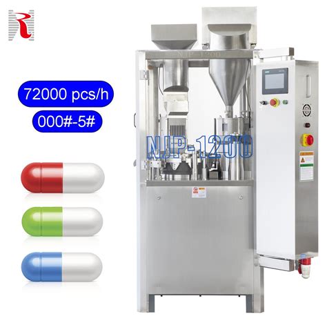 72000pcs Per Hour Full Auto Automatic Capsule Filler Machine Filling
