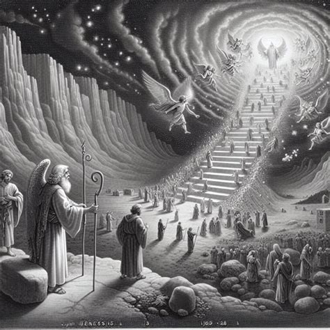What Does Genesis 2810 Mean Bible Art