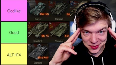 Rating All Battle Pass Token Tanks YouTube