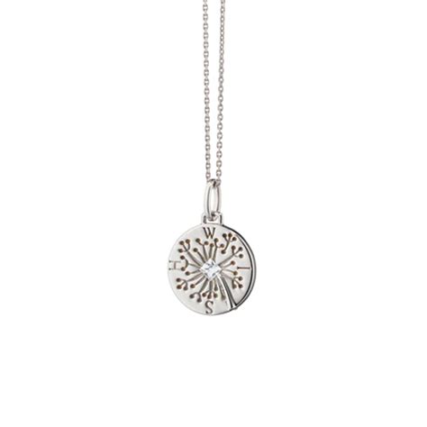 Sterling Silver Wish Dandelion Pendant With Chain Josephs Jewelers