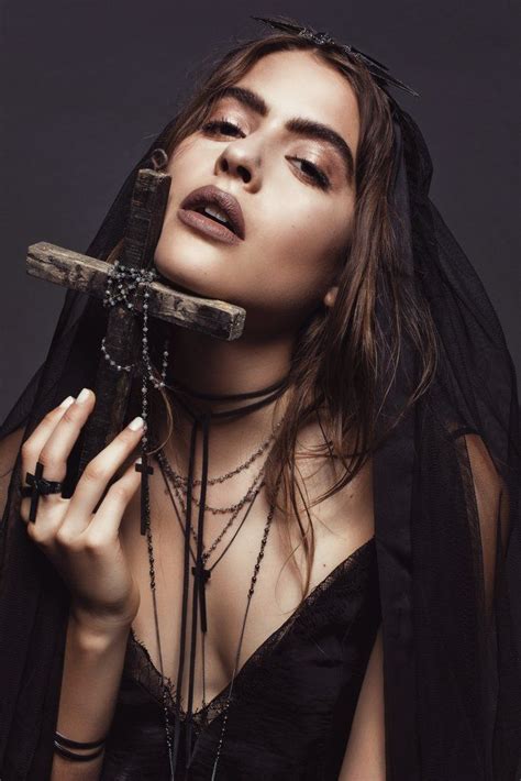 Virgins Saints And Angels Portrait Photography Women Dark Beauty