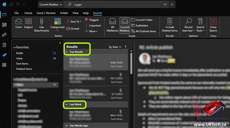Solved How To Disable Top Results In Outlook Searches Up Running