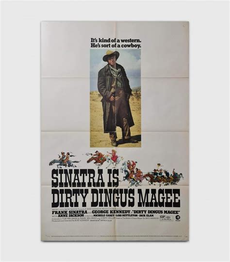 Dirty Dingus Magee Original Movie Posters