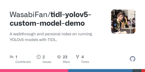 Github Wasabifantidl Yolov5 Custom Model Demo A Walkthrough And Personal Notes On Running
