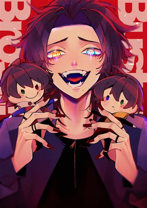 Yamada Ichiro Yamada Jiro And Yamada Saburo Hypnosis Mic Drawn By S