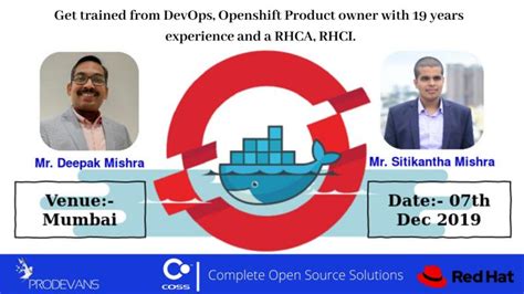 N Siba Kumar Reddy On Linkedin Coss Prodevans Redhat