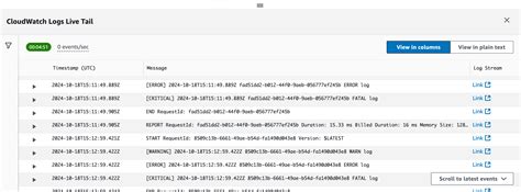 Simplifying Lambda Function Development Using Cloudwatch Logs Live Tail And Metrics Insights
