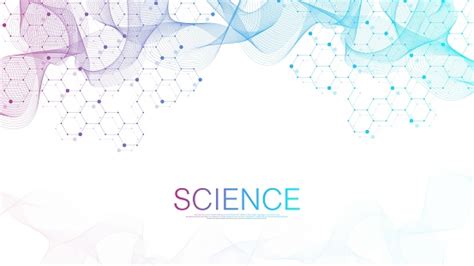 분자 구조 배경 Dna 분자와 과학 템플릿 벽지 또는 배너 육각형 파도 흐름으로 분자 배경을 아스트랙 벡터 그림입니다 0명에 대한 스톡 벡터 아트 및 기타 이미지 Istock