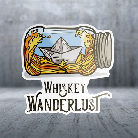 Sticker Pack 16207 Whiskey Whiskey Wanderlust
