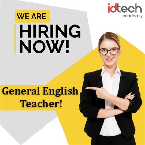 Id Tech Academy Ümumi Ingilis Dili Müəllimi Vakansiyasını Elan Edir Edumap