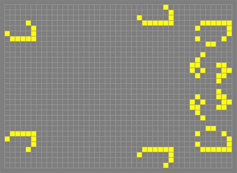 Glider Train John Conways Game Of Life