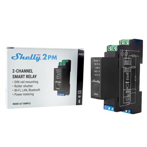 Shelly Pro 2pm Shelly Usa