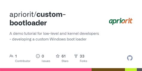 GitHub Apriorit Custom Bootloader A Demo Tutorial For Low Level And