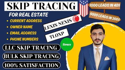 Do Bulk Skip Tracing For Real Estate Llc Skip Tracing Real Estate
