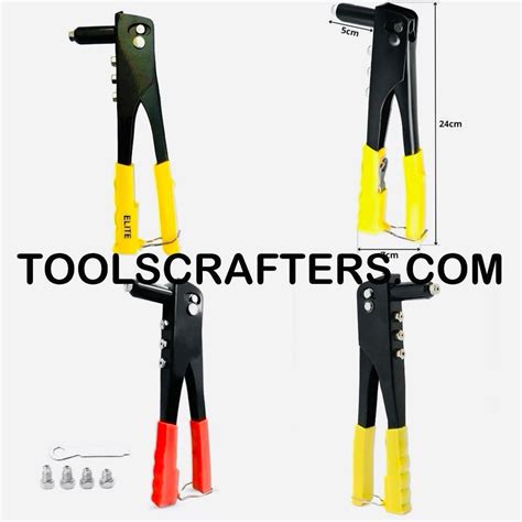 10” Rivet Gun And Rivets Set Tools Crafters