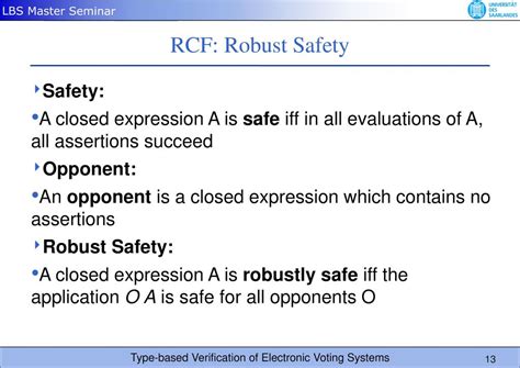 Motivation Civitas Rcf Security Properties Of E Voting Protocols Ppt