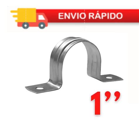 Abracadeira 1 Polegada Tipo U Simples Metal Peletroduto Shopee Brasil