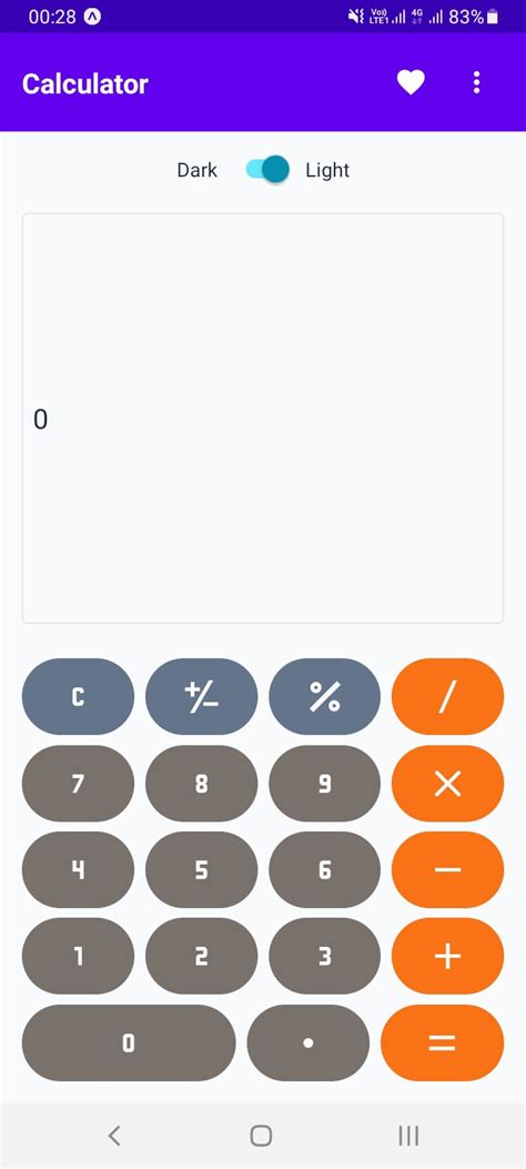 Github Bansal Saurabhreact Native Calculator Calculator App In