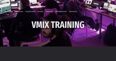vmix training mmg events