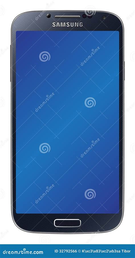 Samsung Galaxy S Black Editorial Photo Illustration Of Device