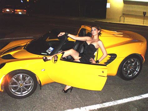 Lotus Elise And Pretty Girls Perfect Combo Z Car