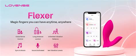 Lovense Flexer Bluetooth Butterfly Vibrator With App Controlled