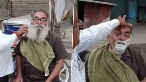Chhattisgarh Man Shaves Beard After 21 Years Following Announcement Of