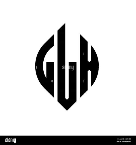 Llx Circle Letter Logo Design With Circle And Ellipse Shape Llx Ellipse Letters With