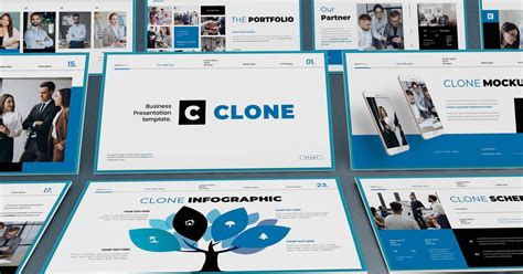 Clone Business Presentation Keynote Template Incl Agency And Company
