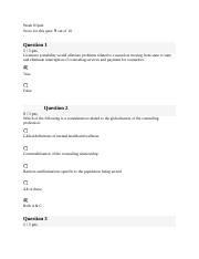 Week Quiz Docx Week Quiz Score For This Quiz Out Of Question Pts Licensure