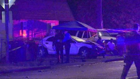 2 Dead After Speeding Car Crashes Into Parked Car In Tacoma