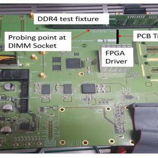 Measurement System Showing Memory FPGA Based Memory Controller And DDR4