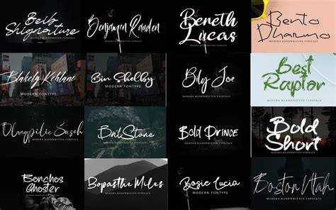 300 Handwritten Signature Fonts Otf And Ttf Dealfuel