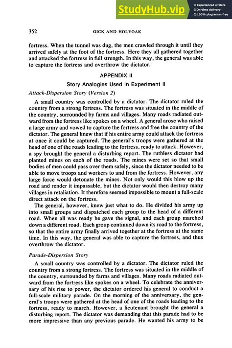 Analogical Problem Solving Pdf