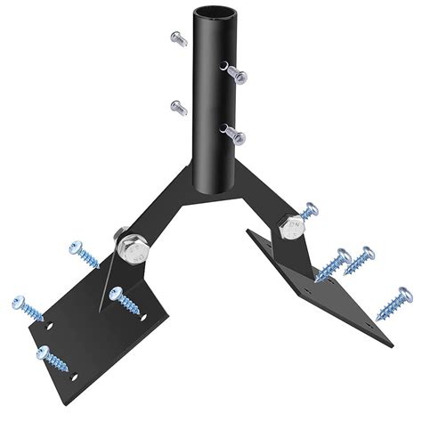 Weather Vane Bracket Steel Weathervane Roof Mount Weather Station W