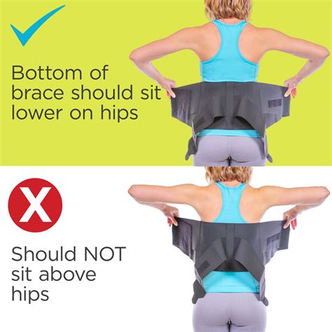 Comfortable Back Brace Nighttime Low Back Support For Sleeping